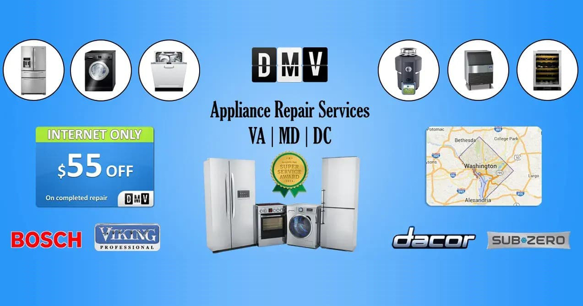 DMV Appliance Repair Service in DC, VA, MD | near me